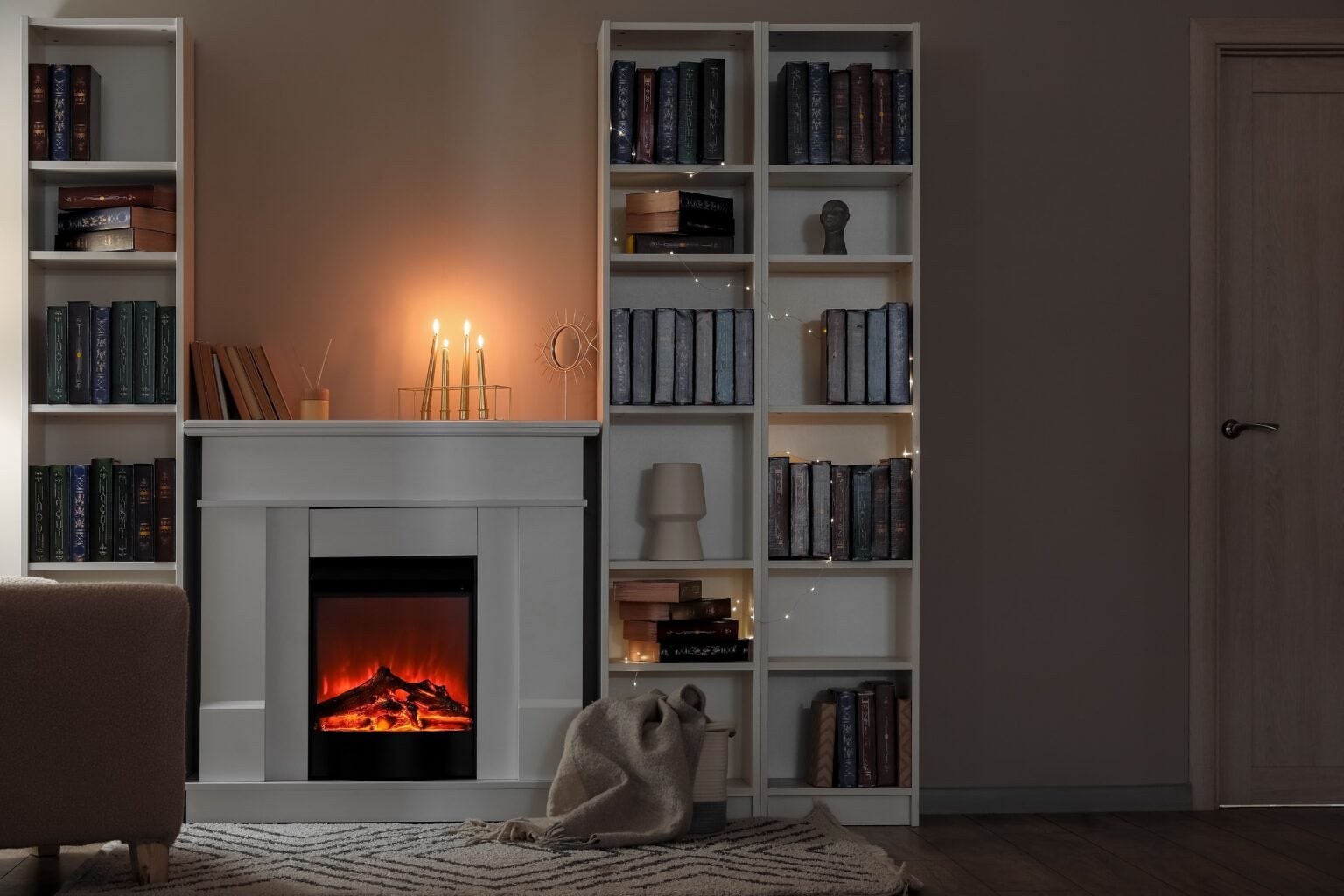 20 Wonderful High Ceiling Fireplace Decor Ideas - Brick-Anew