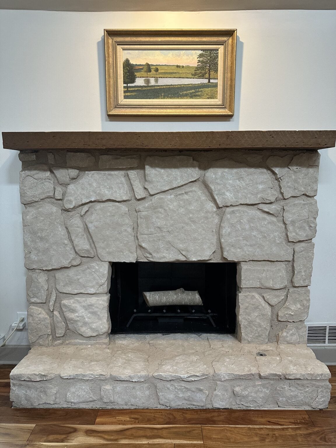 Stone Fireplace Paint Kit | Renovate Stone Fireplaces Quick and Easy